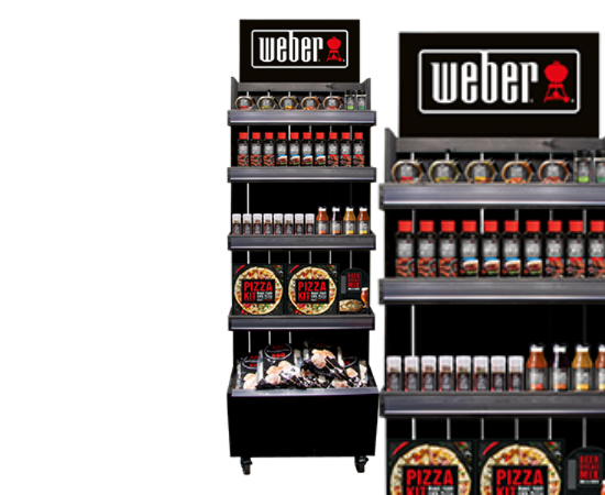 Weber Compleet Presentatiemeubel – Bickery BBQ